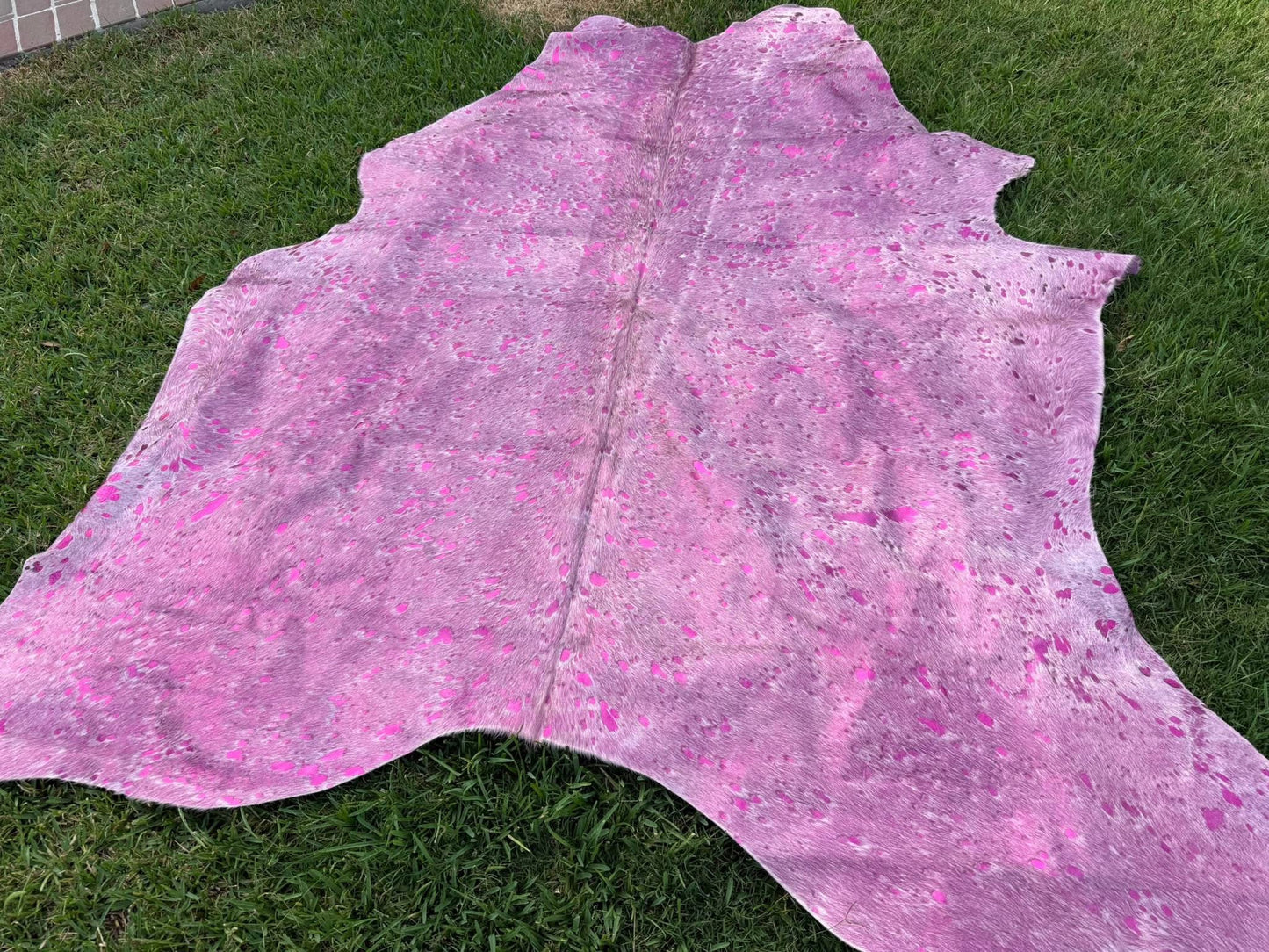 8ft pink acid wash – Painted porch
